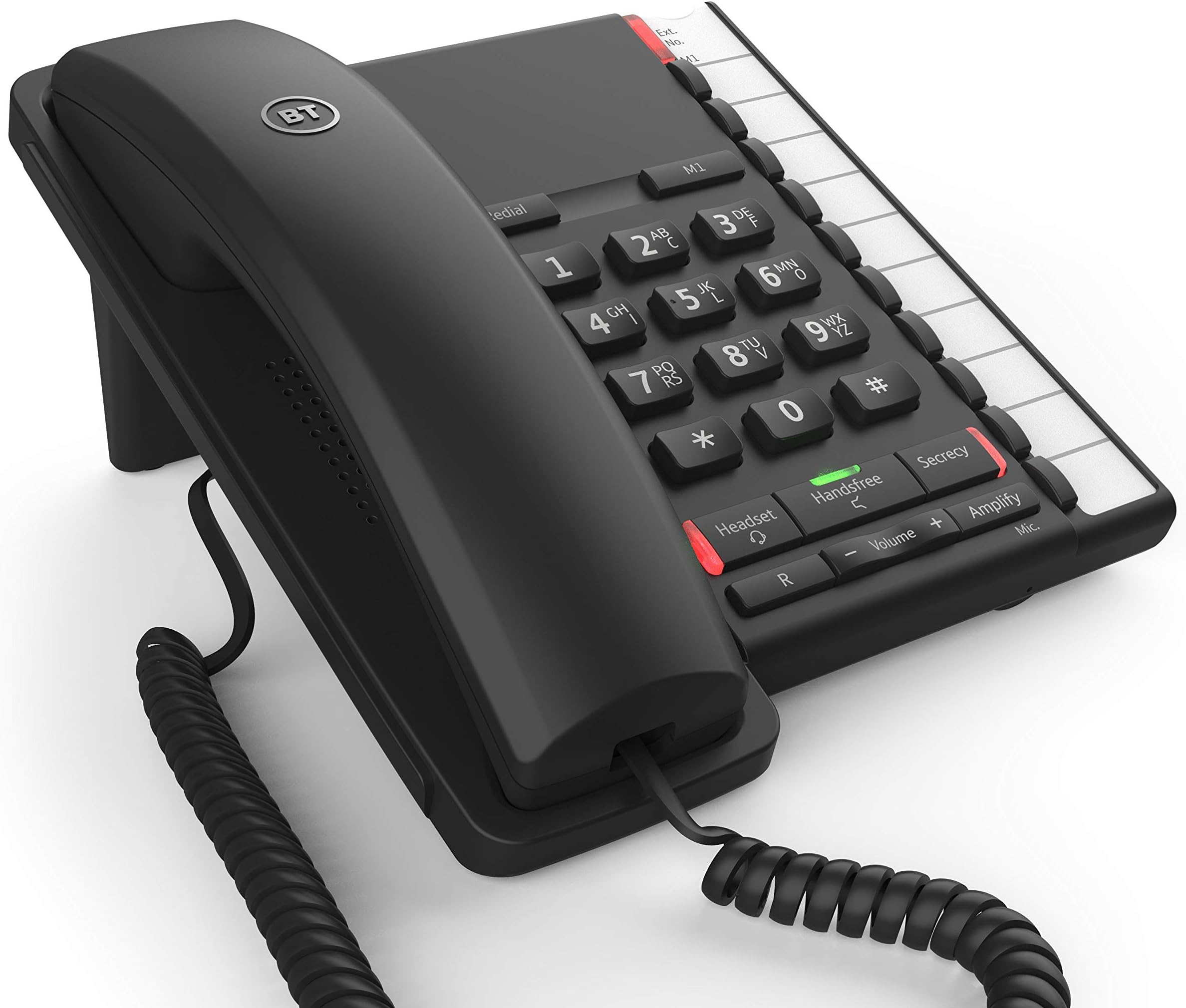 BT Converse 2100 Corded Landline House Phone - Black: Amazon.co.uk ...