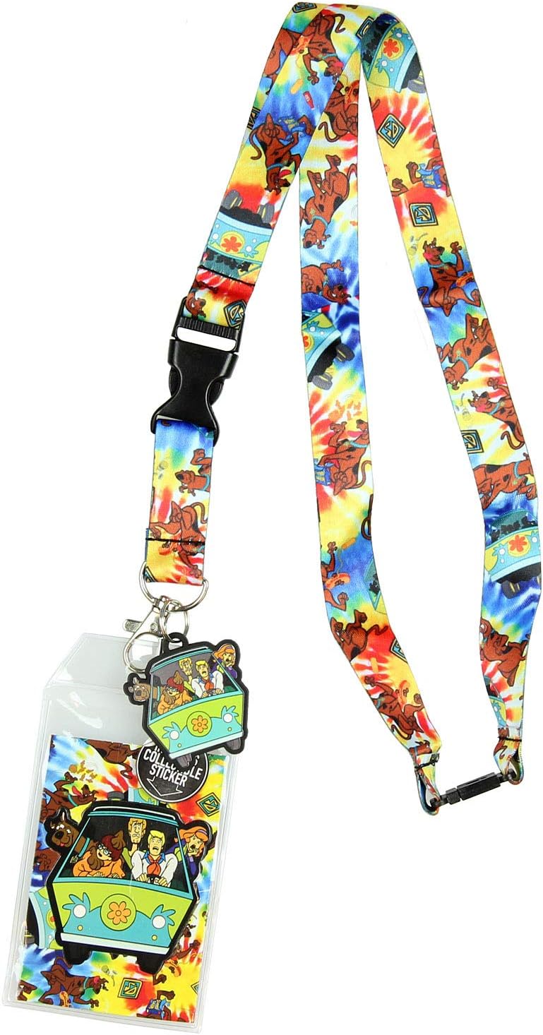 Amazon.com : Ata-Boy Scooby Doo Lanyard Badge Holder, Munchies Run ...