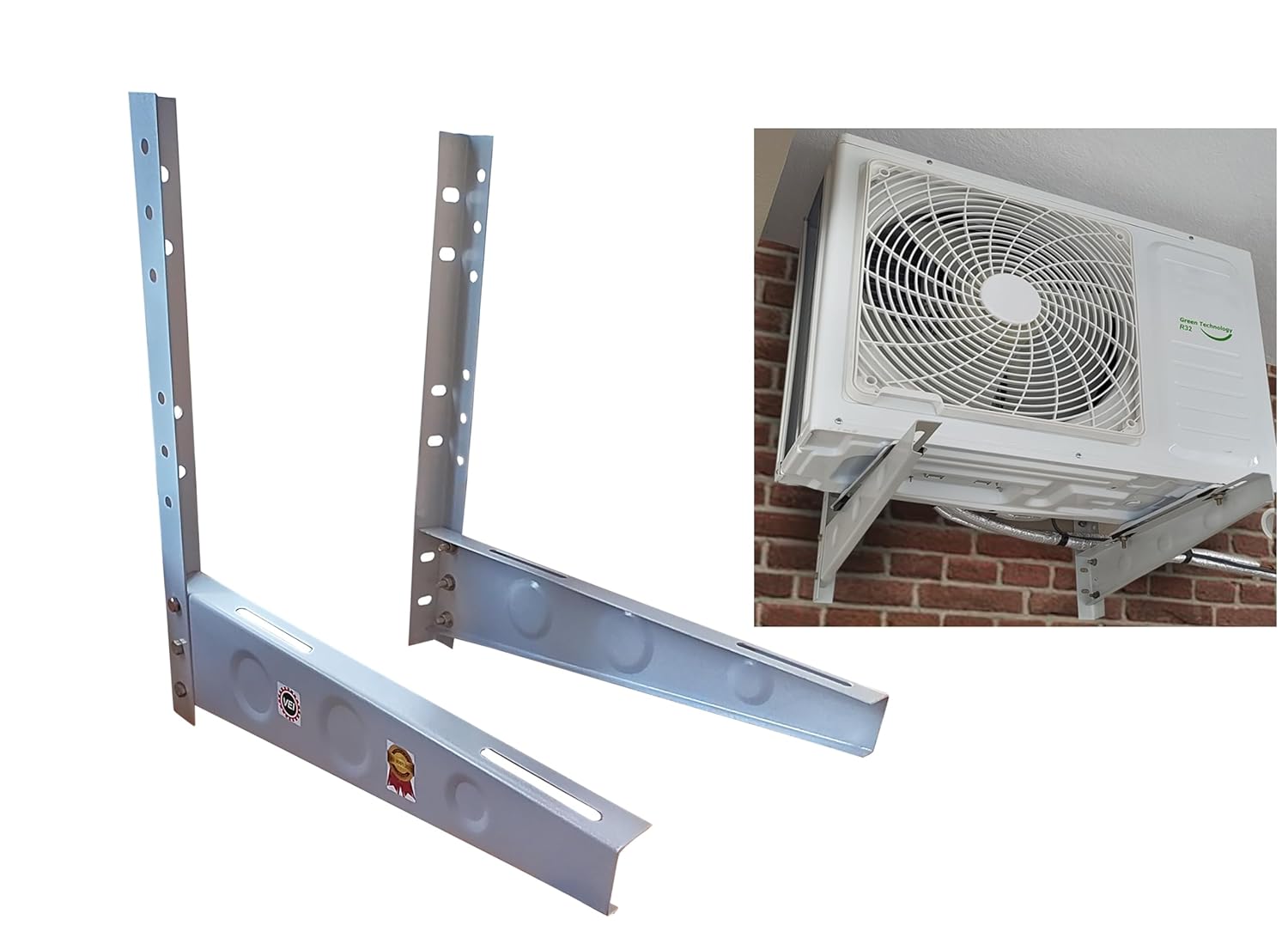 VEI Air Conditioner AC Stand | AC Bracket | Heavy Duty Outdoor Mounting ...