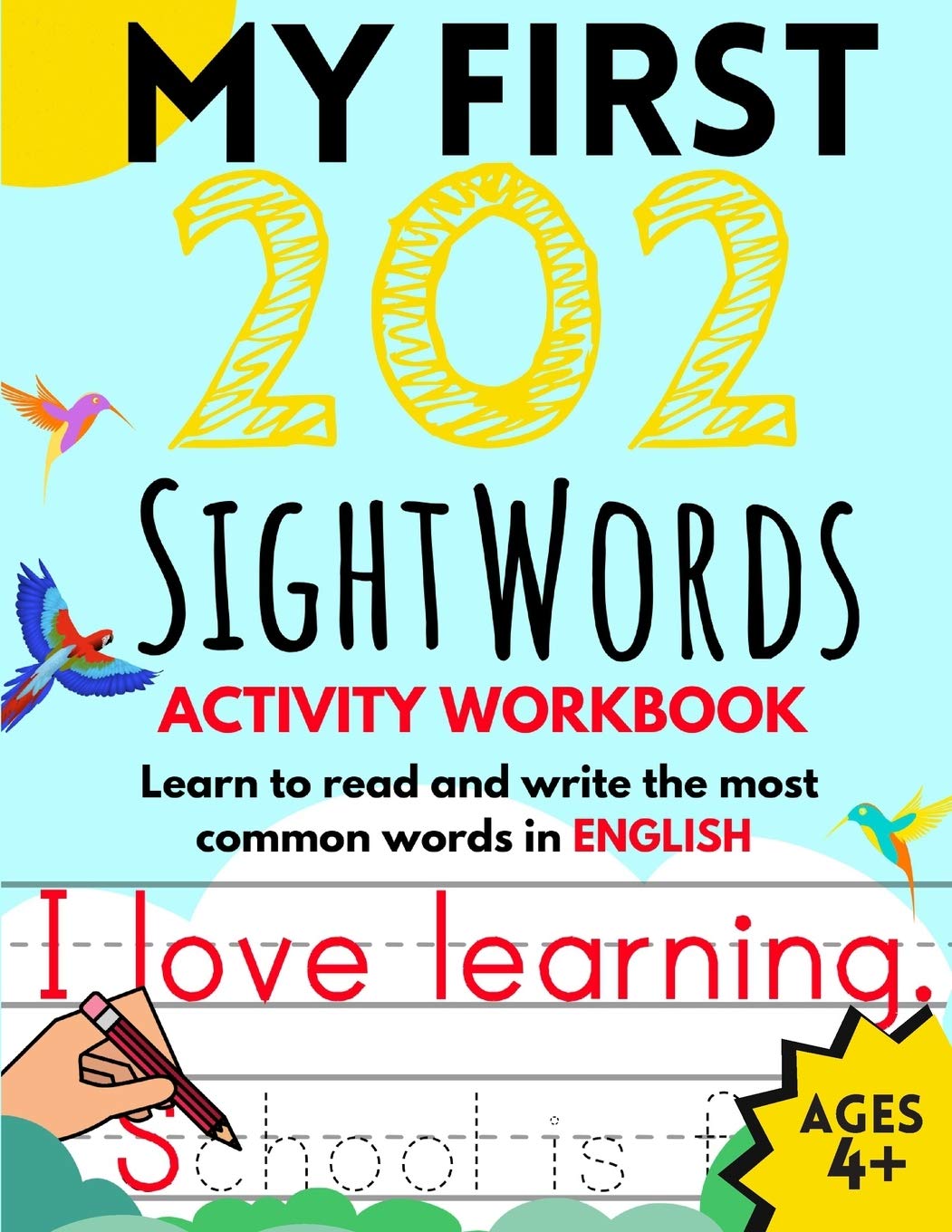 Buy My First 202 Words Activity Workbook: Top 202 English Words for ...