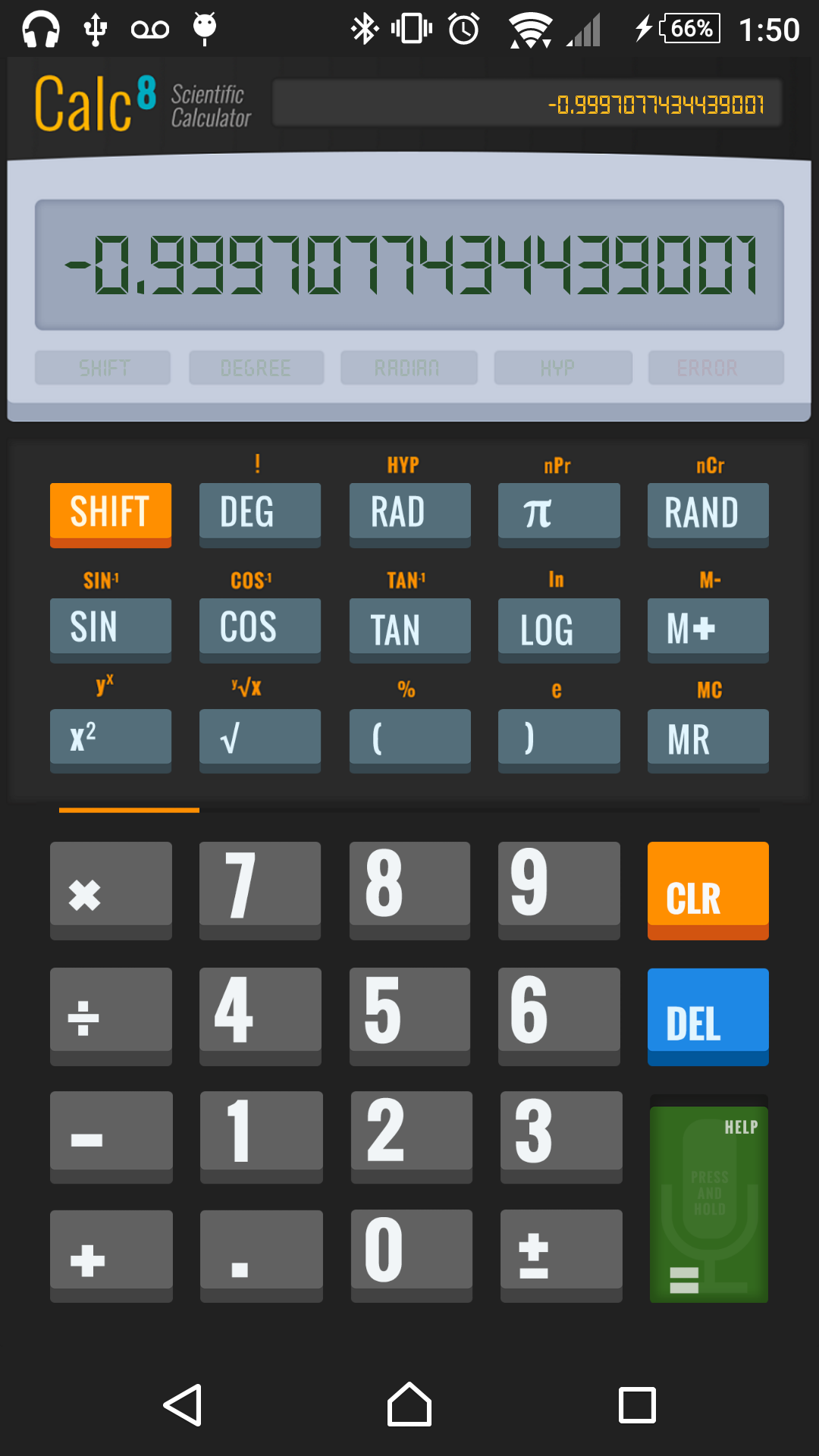 Calc8 - Scientific Calculator - App on Amazon Appstore