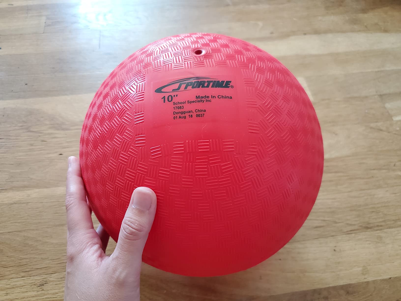 $1/mo - Finance Sportime Playground Ball, 10 Inches, Red | Buy Now, Pay ...