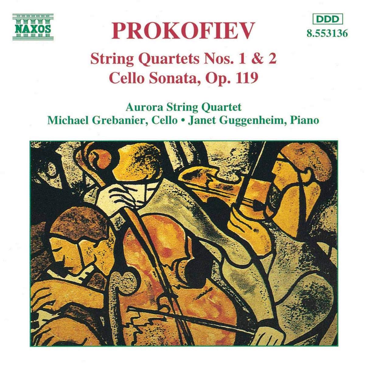 Prokofiev: String Quartets 1 & 2, Cello Sonata: Amazon.co.uk: CDs & Vinyl