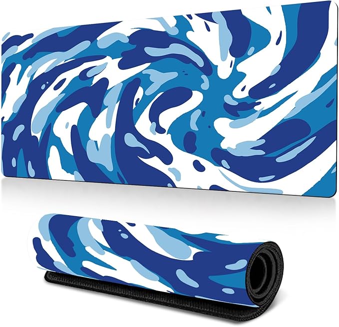 Hixingo Abstract Vortex Large Mouse Mat, Gaming Mouse Pad, Mouse Pad ...