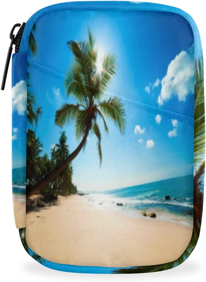 Amazon.com: Hawaii Beach Pill Case Portable Small Weekly Travel Pill ...