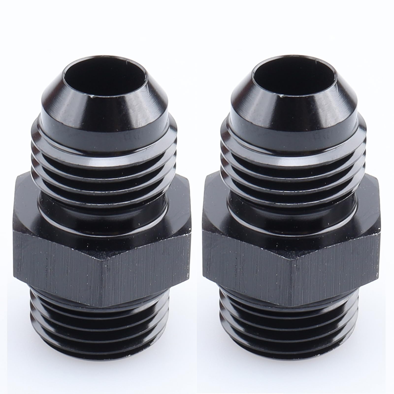 6an To 3 8 Inverted Flare 6an Fittings 2PCS AN6 AN8 AN10 Flare To 6AN ...