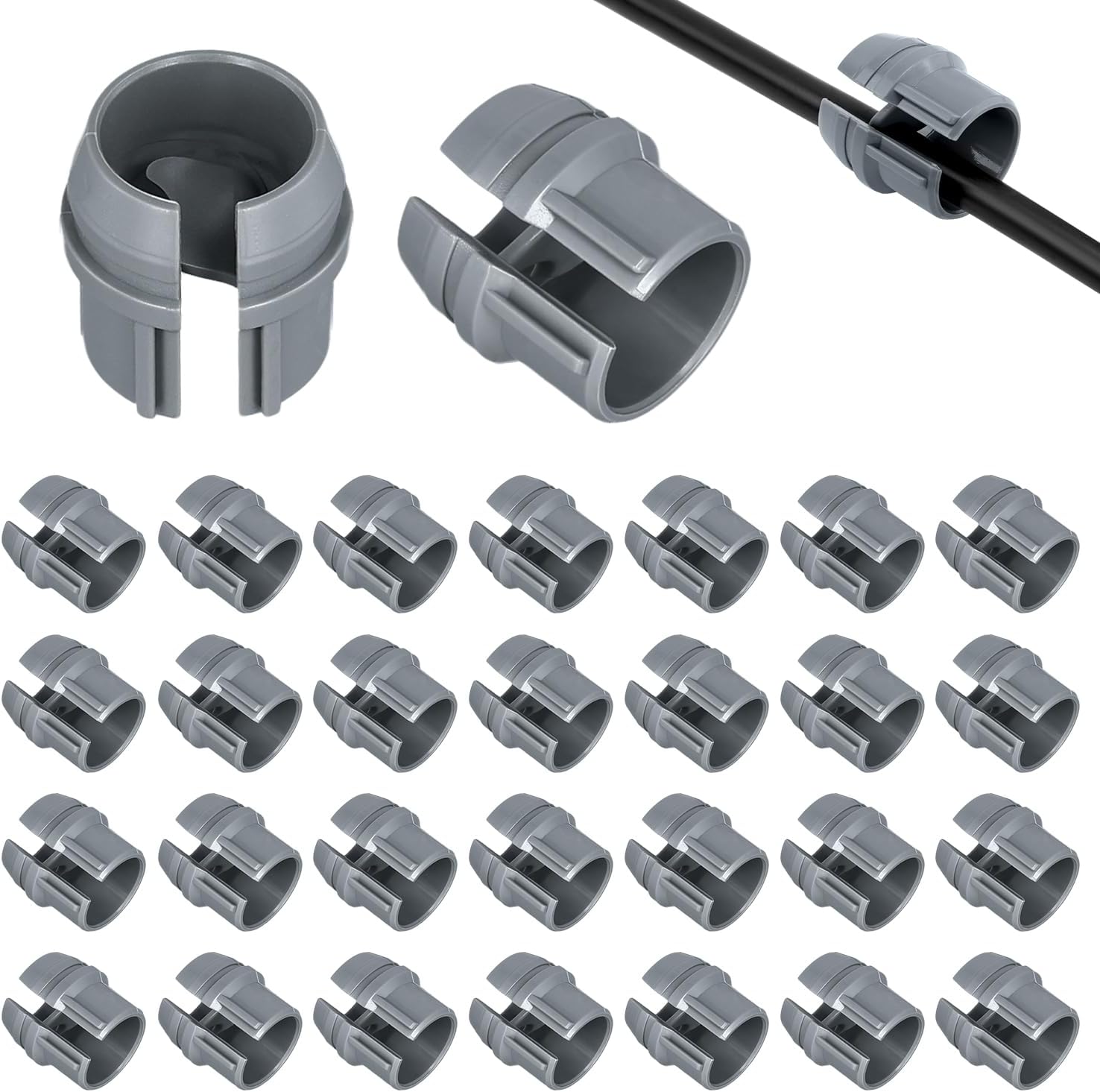 Lot de 30 connecteurs de câble non métalliques pour Romex, 1,27 cm ...