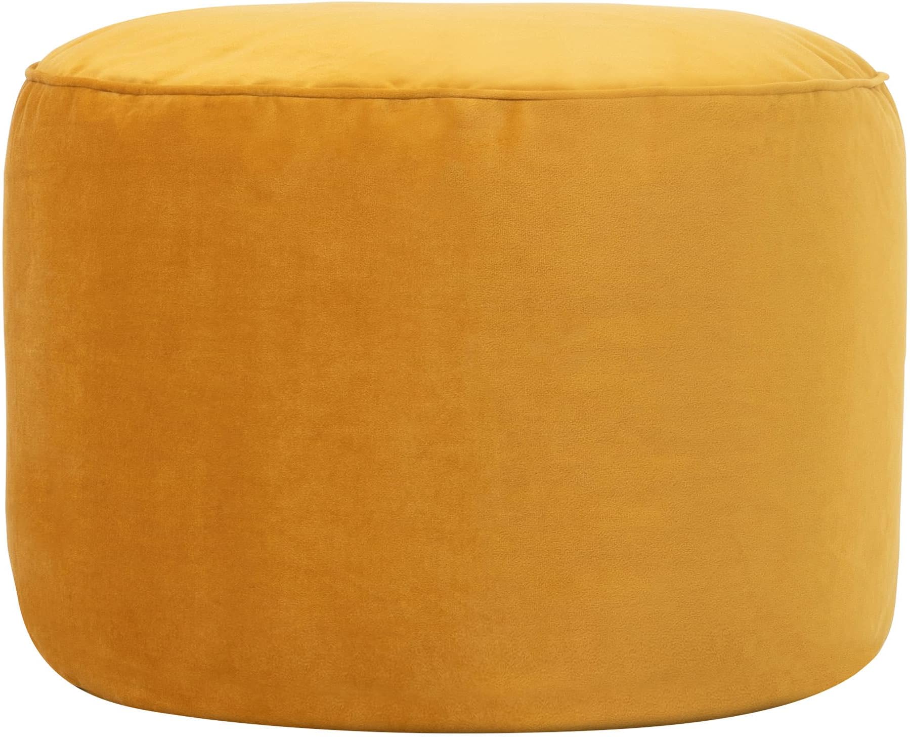 EHC 100 Percent Cotton Round Handmade Double Knitted Foot Stool with ...