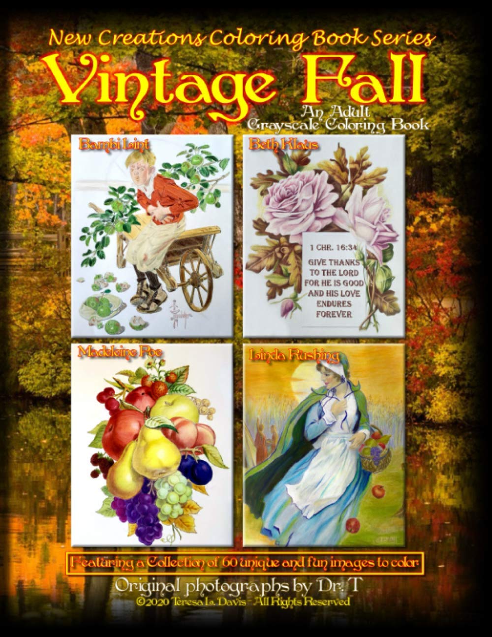 Amazon.com: New Creations Coloring Book Series: Vintage Fall ...
