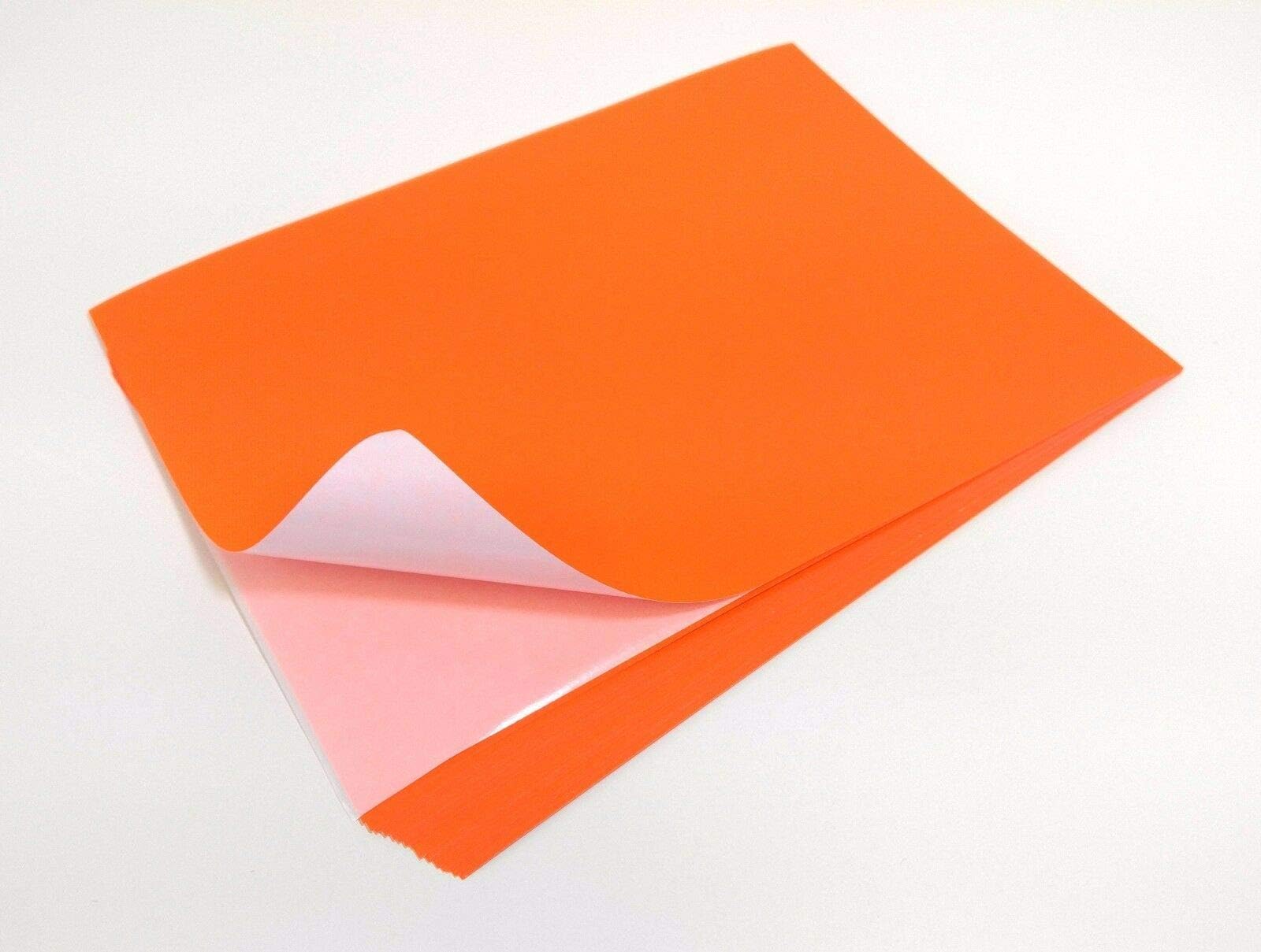 True-Ally 30 A4 Sheets Neon Fluorescent Orange Colour Laser Inkjet ...