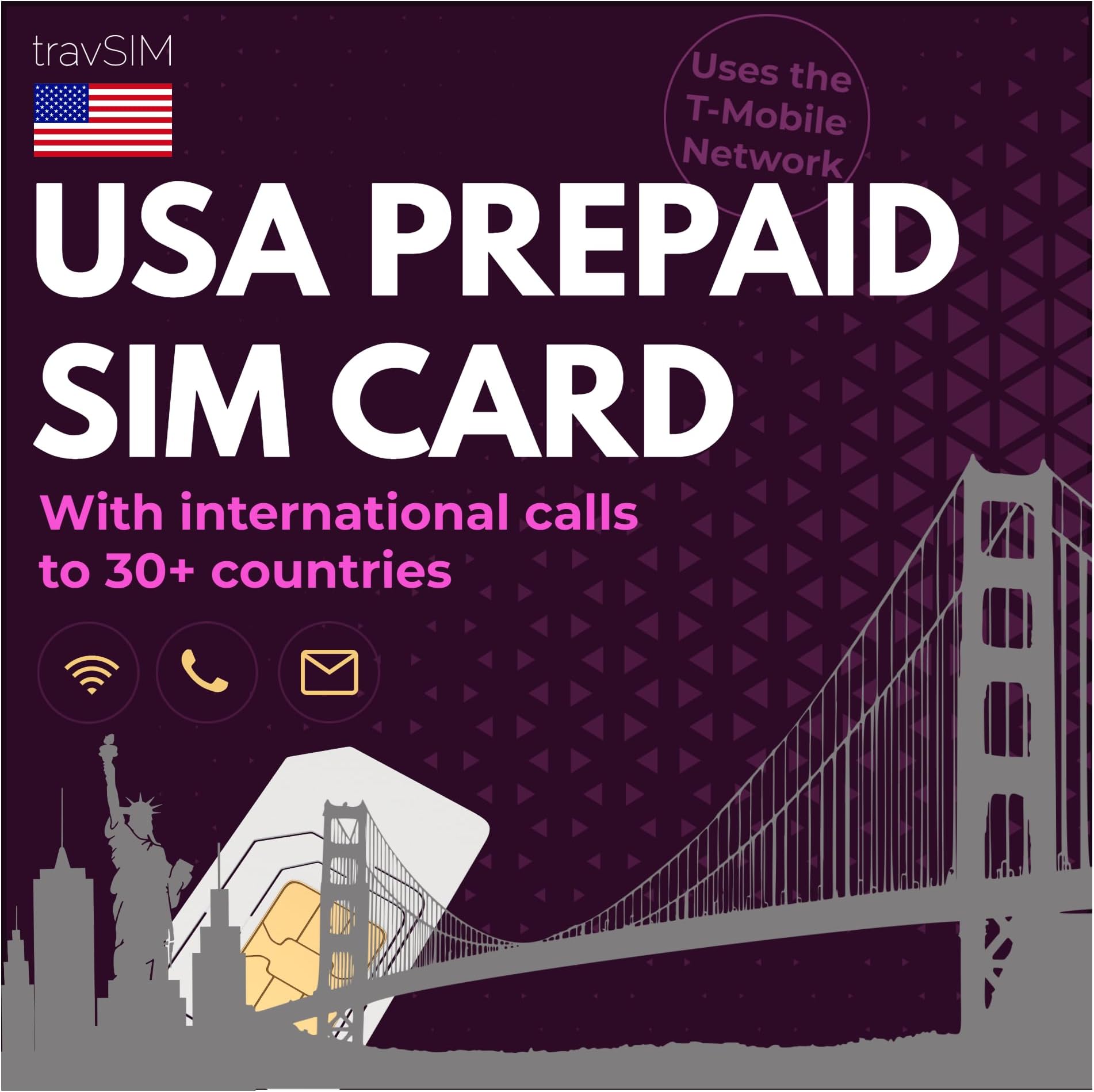 Power SIM Prepaid SIM-Karte USA - 50GB 5G / LTE - Unbegrenzte Anrufe ...
