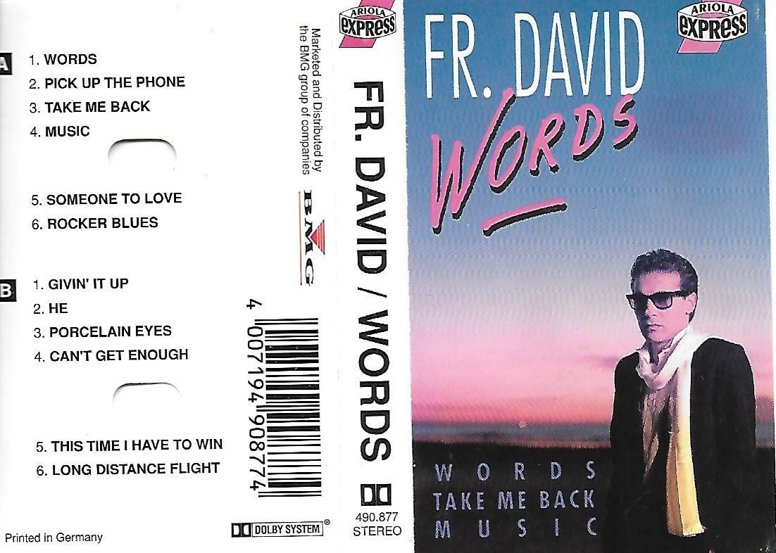 FR. DAVID/ words: fr.david: Amazon.fr: CD et Vinyles}
