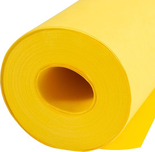Amazon.com: Paclord 36" x 1200" (100 ft) Yellow Kraft Paper Roll, 45 ...