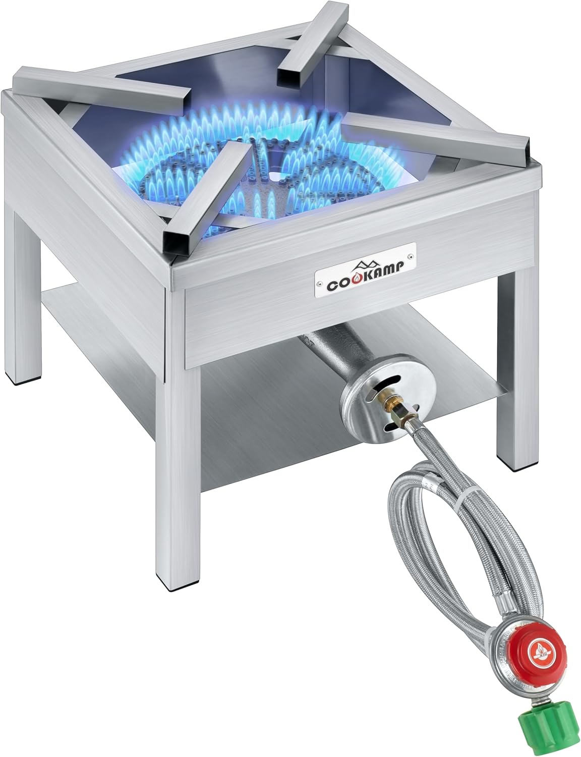 Amazon.com: COOKAMP Stainless Steel Burner Propane Burner, 260,000BTU ...