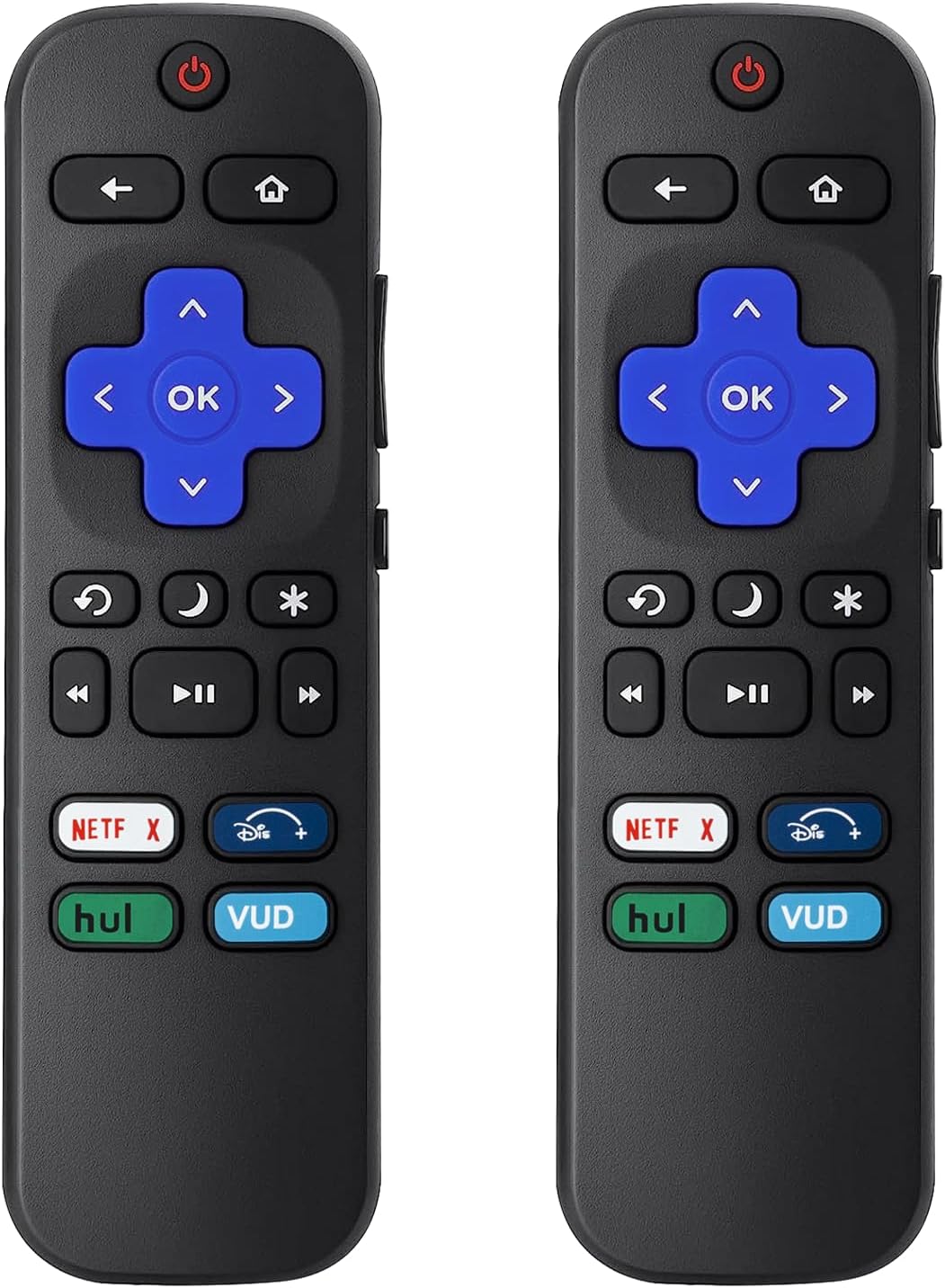 Amazon.com: 5-Pack Clean Remote Universal Tv Remote - Big Button ...
