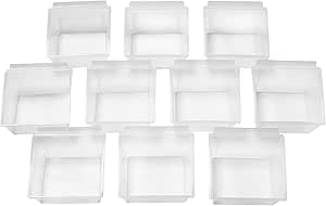 Proslat 3210 Probin Storage Bin Designed for PVC Slatwall, Small, 10 ...