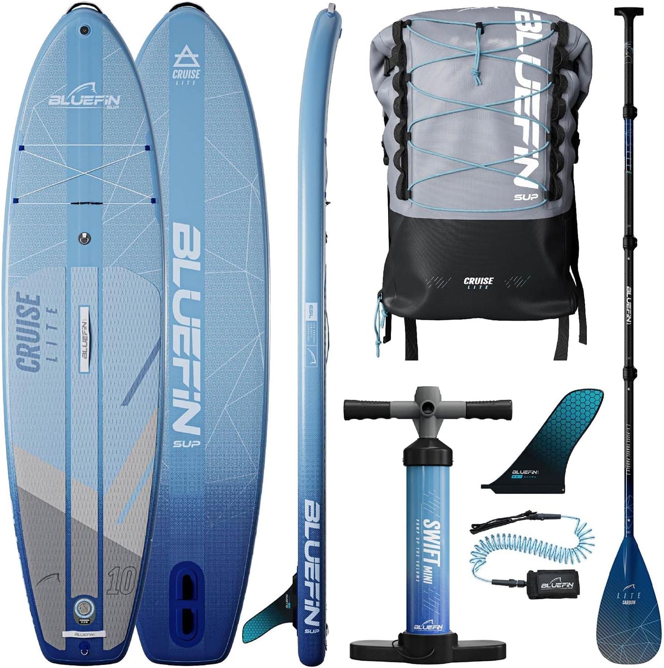 Bluefin Cruise Lite SUP Paddleboard, Paddle Boards for Adults, Stand Up ...