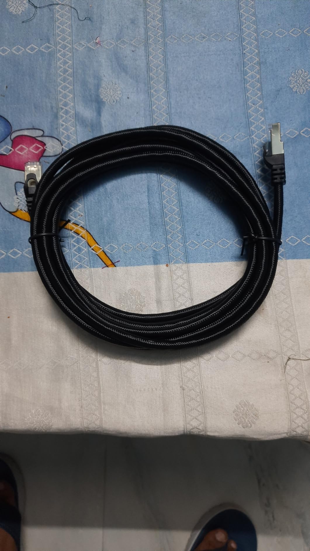 FEDUS Cat8 Ethernet Cable,Braided lan cable Heavy Duty 5g ready 40Gbps ...