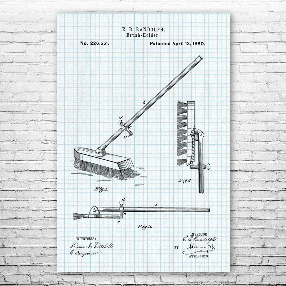 Push Broom Illustration