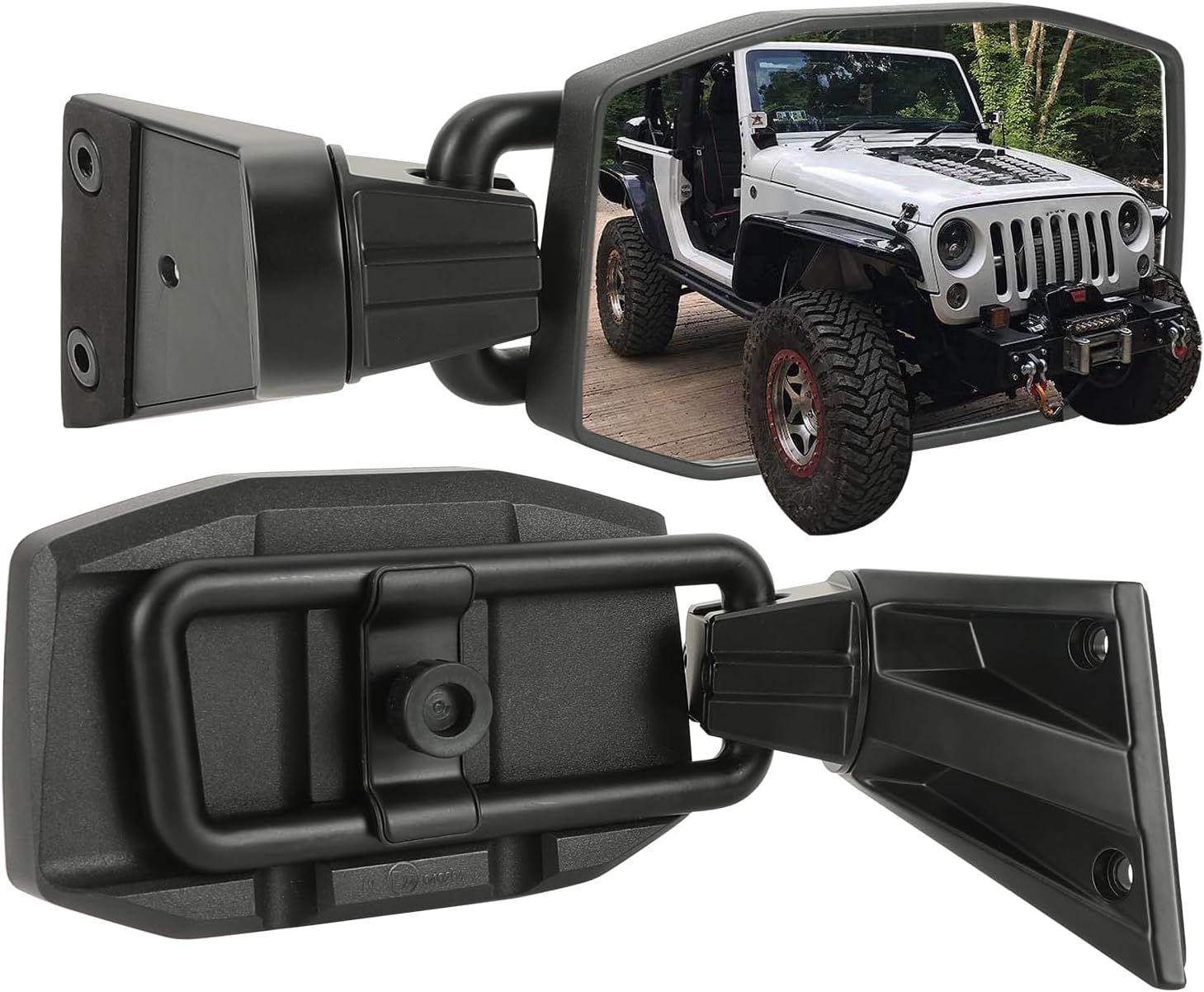 Amazon.com: SUNPIE Mirrors Doors off Side Mirror Compatible with Jeep ...
