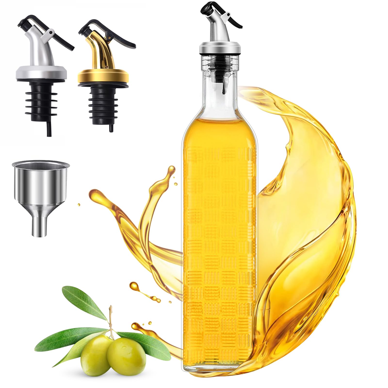 ACEWARMS Oil Dispenser Bottle for Kitchen,Olive Oil Bottle Drizzler ...