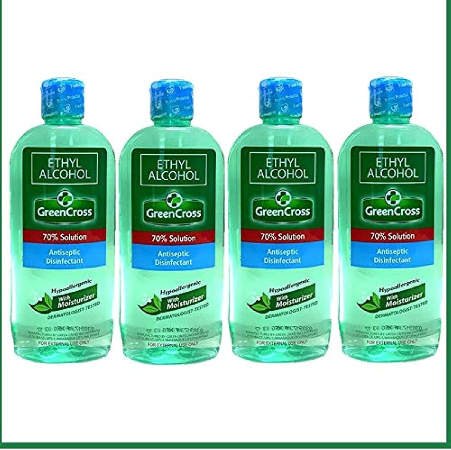 Green Cross Isopropyl Alcohol, 500ml (Pack of 4) : Amazon.ae: Health