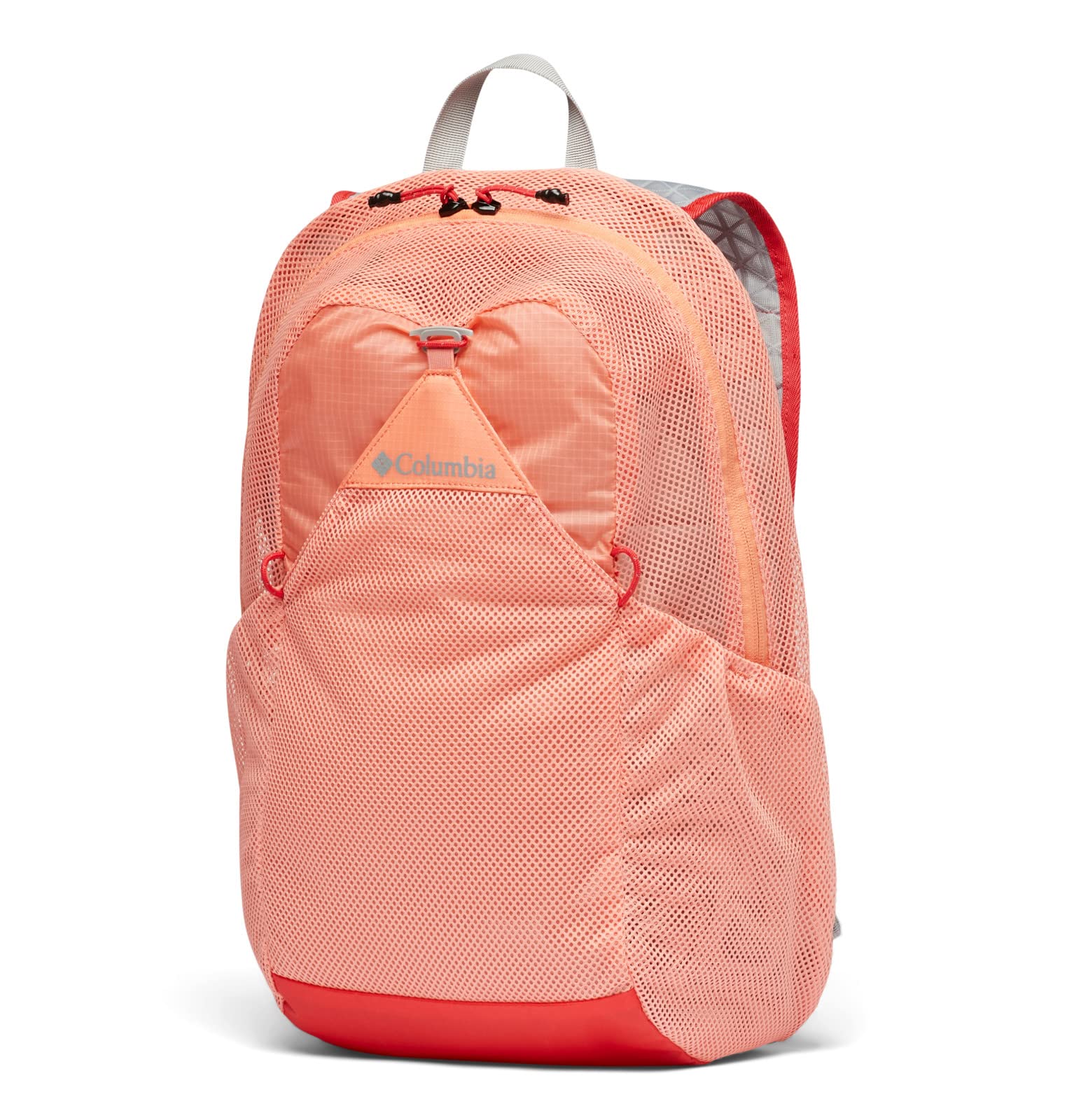 Columbia Unisex Tandem Trail 20L Mesh Backpack, Coral Reef/Red Hibiscus ...