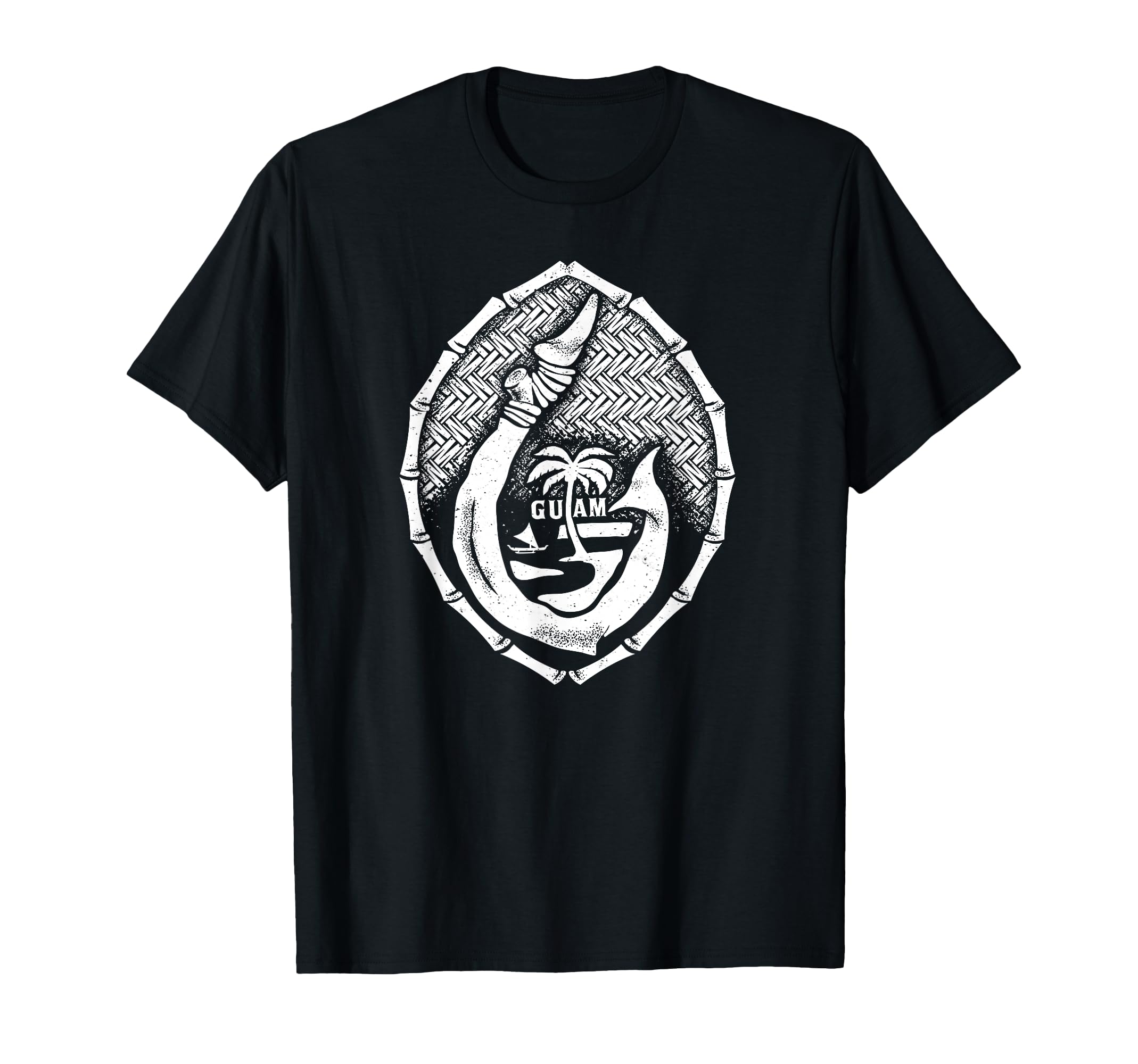 Amazon.com: Vintage Tribal Guam Seal - 671 GUam T-Shirt : Clothing ...