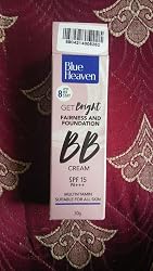 Blue Heaven Bb Full Coverage Matte Cream For All Skin Types- Blush, 201 ...