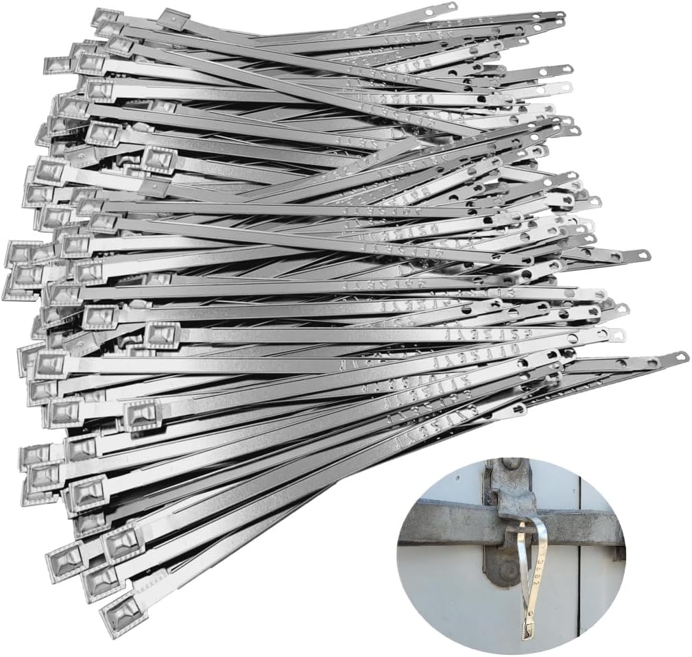 Amazon.com: STYLIGHT - 100 Metal Truck Seals, Metal Trailer Seals ...