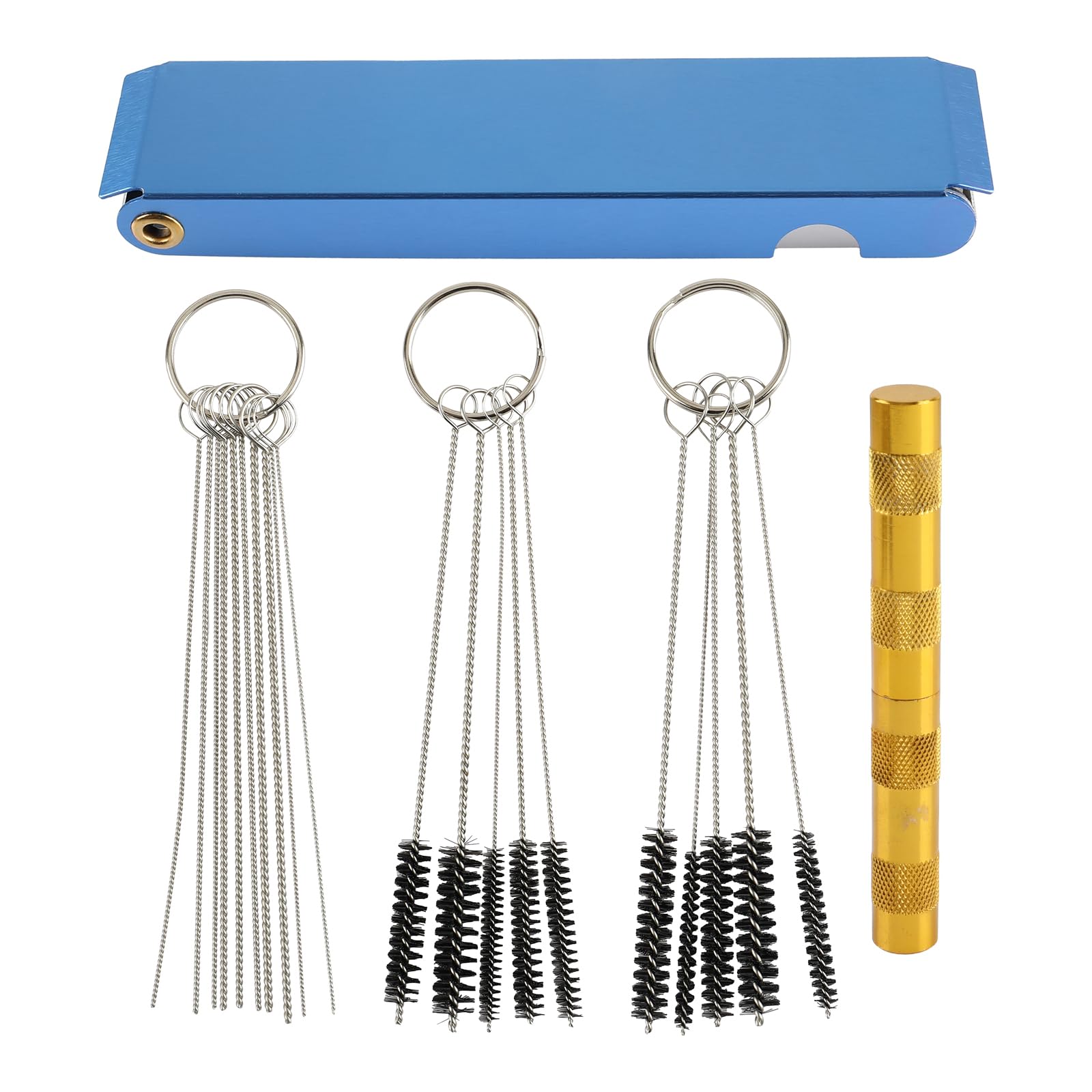 AUTOKAY Carburetor Carbon Dirt Jet Cleaner Tool Kit 13 Wire Torch Tip ...