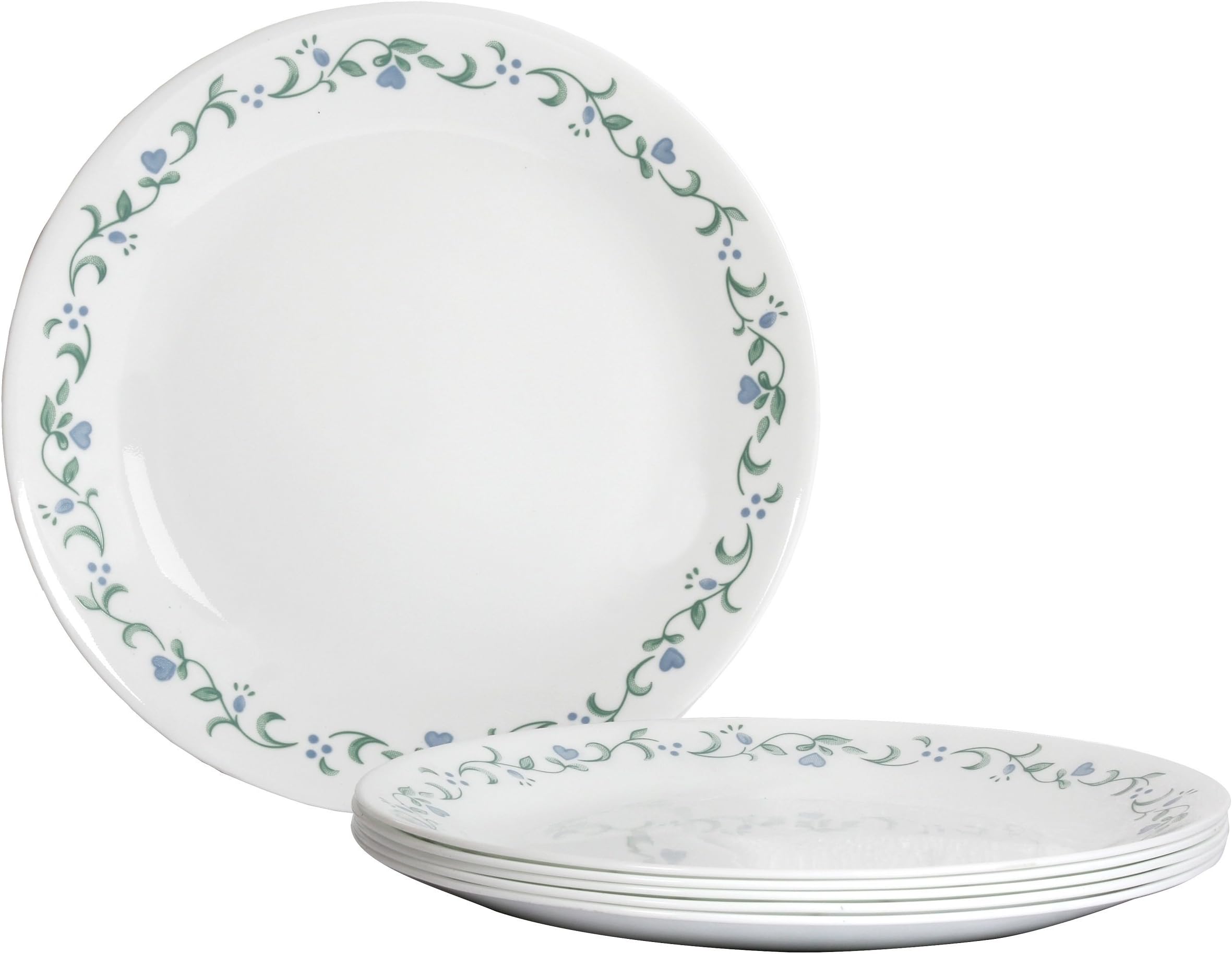 Buy Corelle Circles Glass Small Plate Pack of 6, 17CM, Multicolor ...