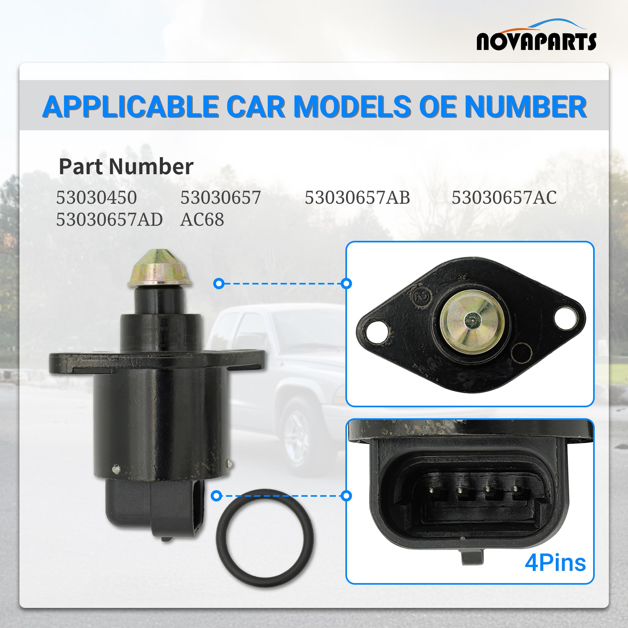 Snapklik.com : IAC Idle Air Control Valve For 1999-2003 Dodge Ram 1500 ...