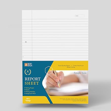 NOZOMI Classmate Project Paper One Side Ruled (Pack Of 150 sheets ...