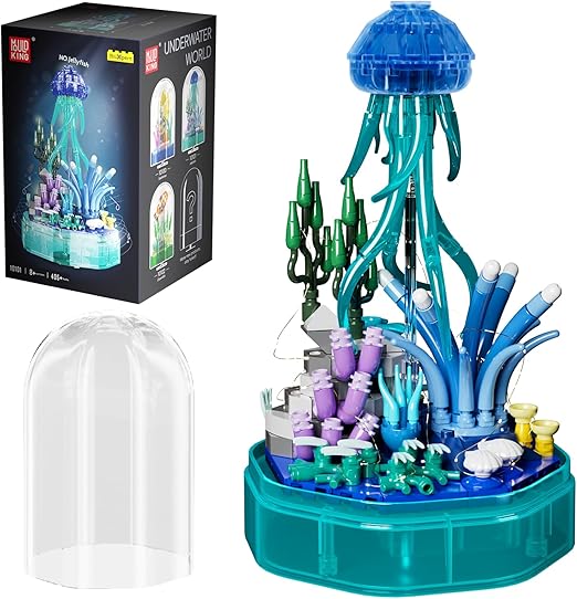Amazon.com: Sea Creature Collections Jellyfish Building Sets with ...