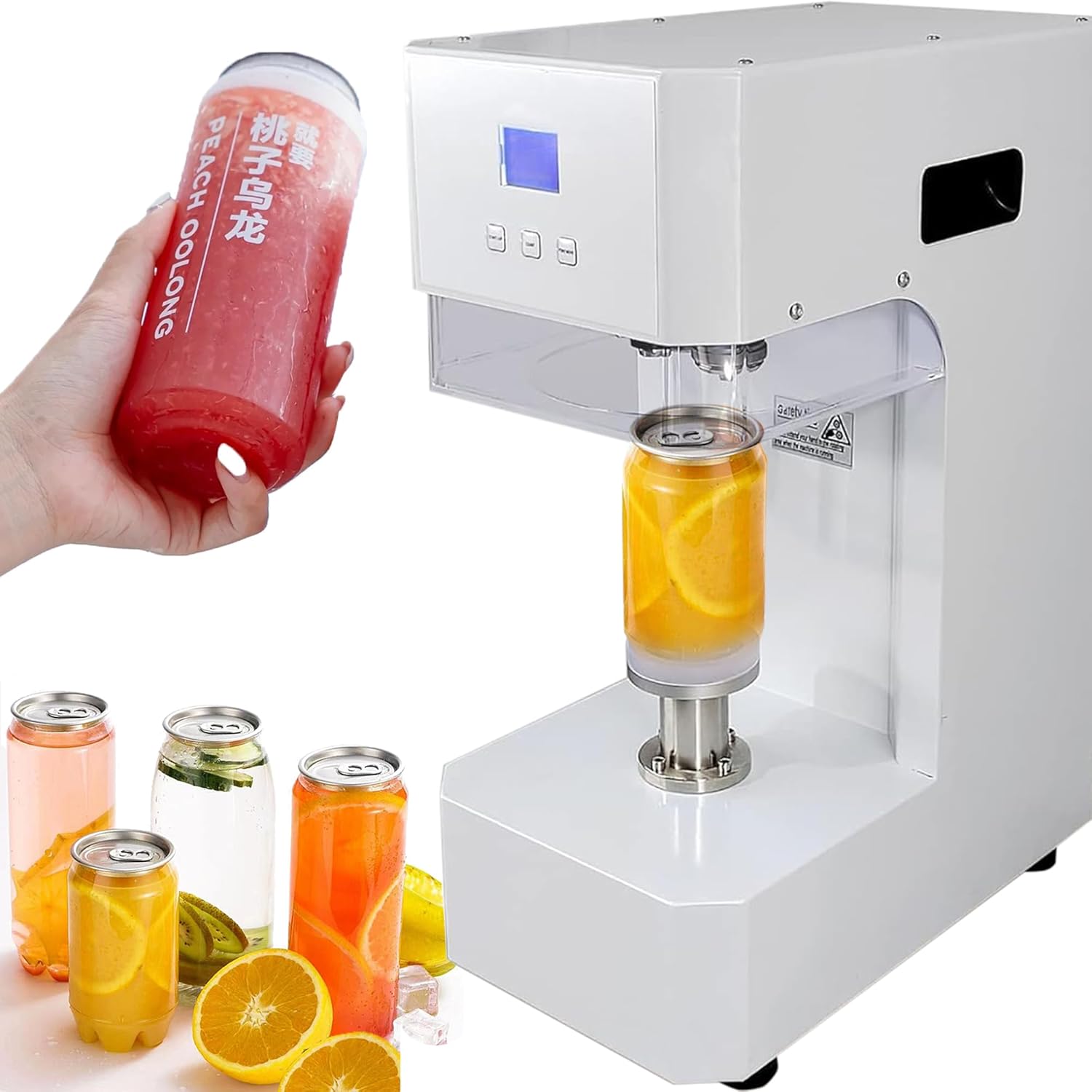 Amazon.com: Vaseni Commercial Automatic Tin Can Sealing Machine ...