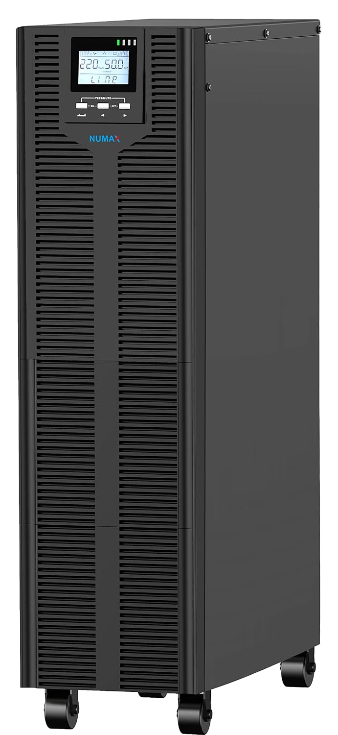Numax 10 KVA / 192 Vdc 3 Phase to 1 Phase Online UPS System NX9010 ...