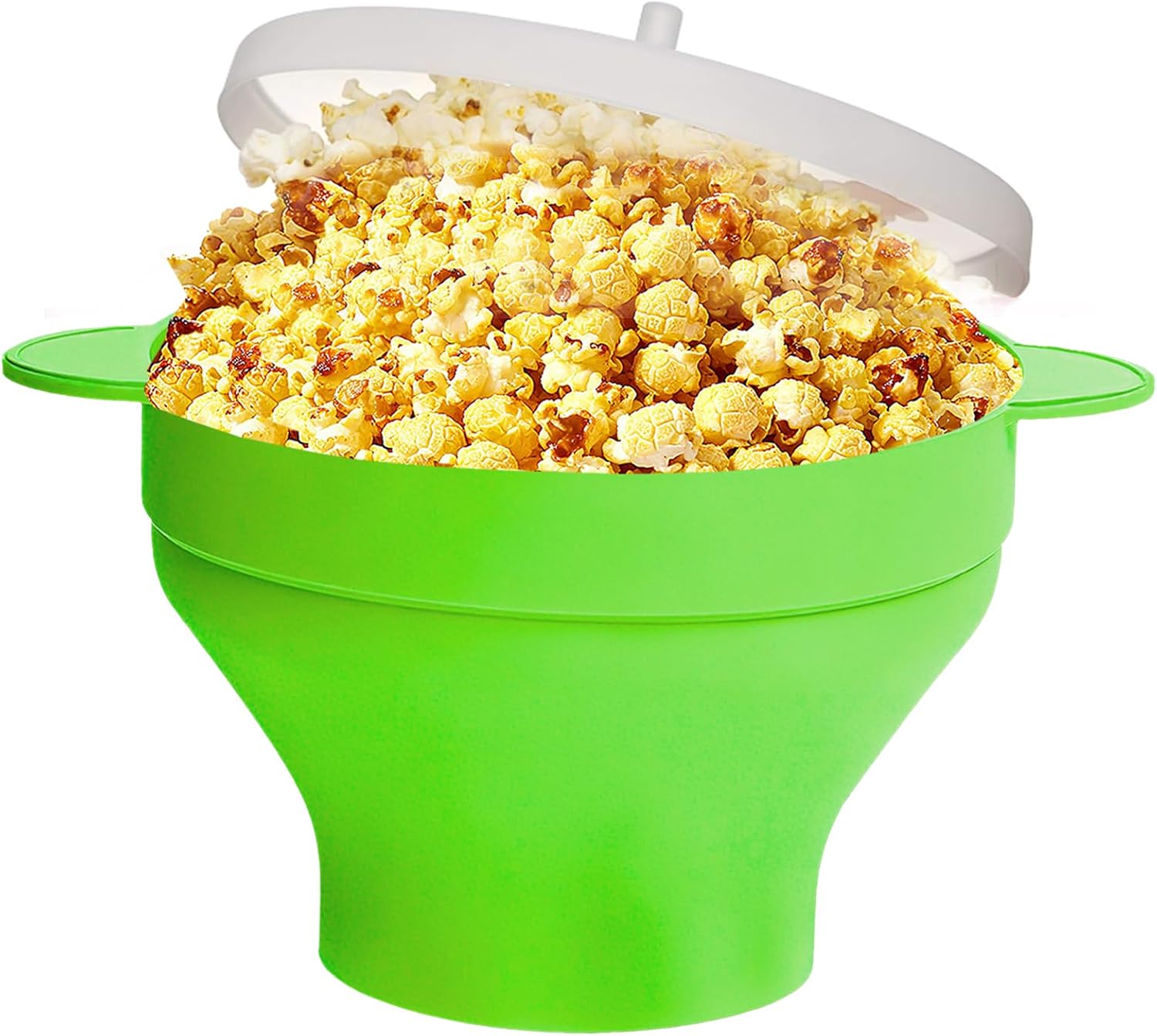Amazon.com: Silicone Popcorn Popper Bowl Microwave - Collapsible 16-Cup ...