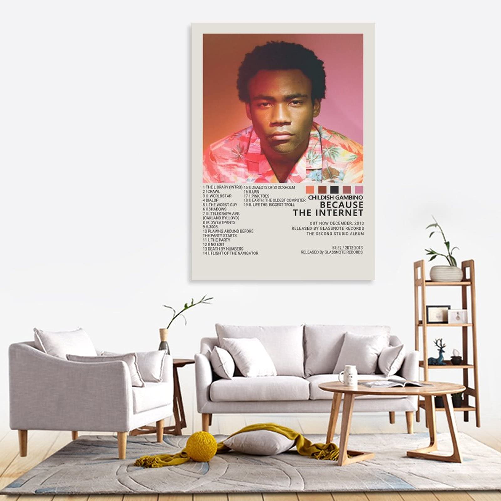 Childish Gambino Because The Internet Cover Art