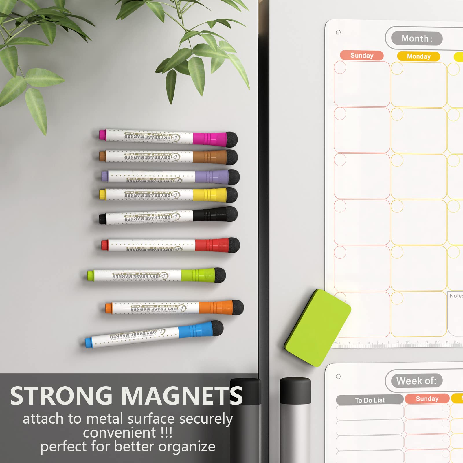Snapklik.com : Mag-Fancy Magnetic Dry Erase Marker Set - Fine Tip ...