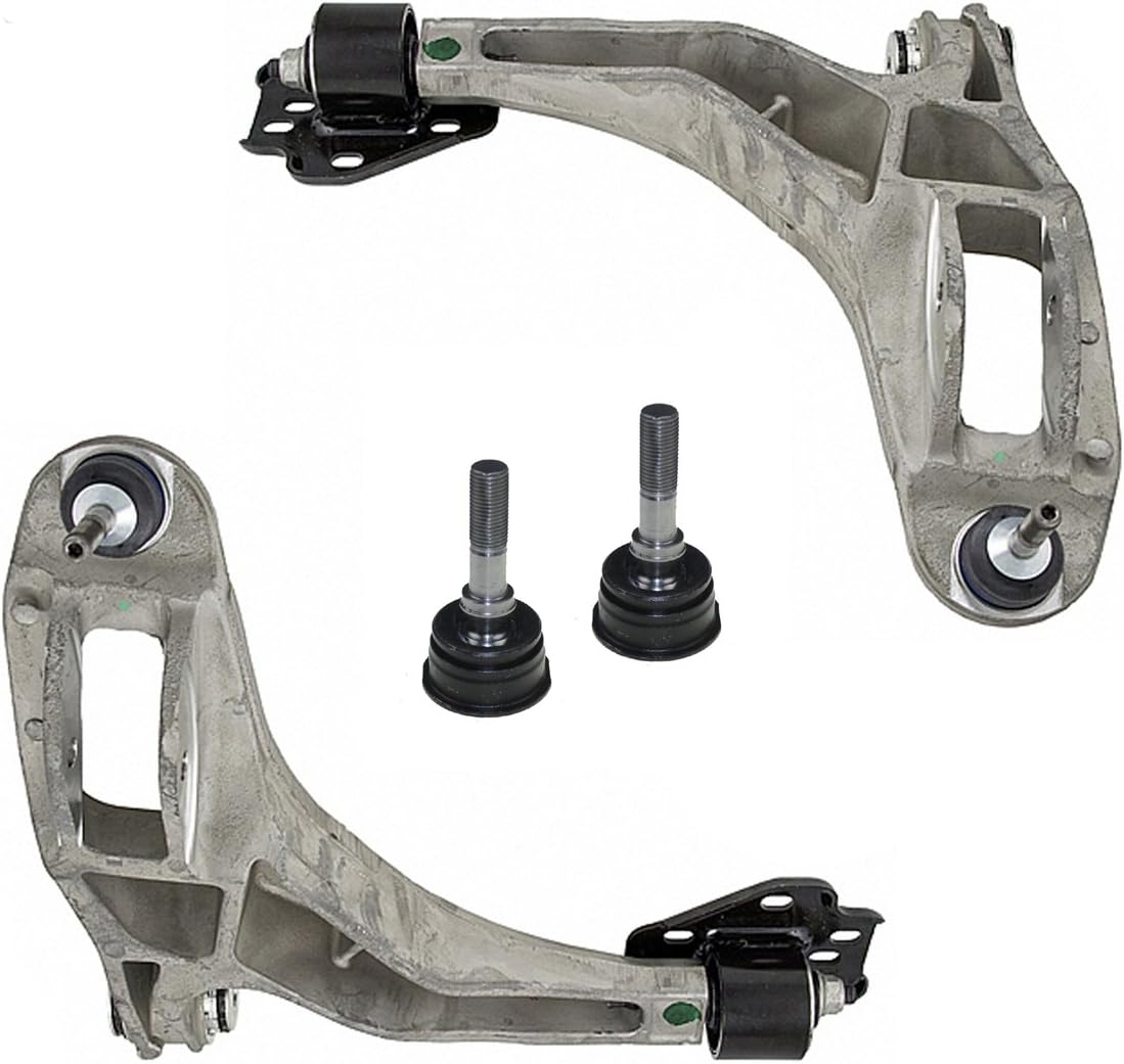 Amazon.com: Detroit Axle- 4pc Front Lower Control Arms w/Upper Ball ...