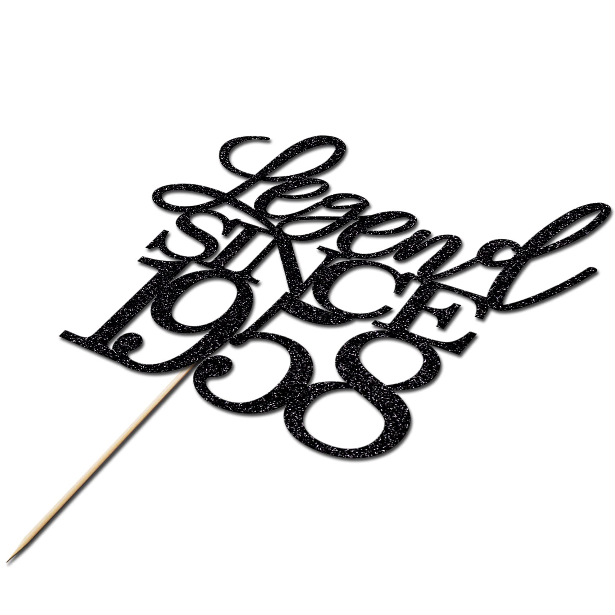 Snapklik.com : Legend Since 1958 Cake Topper 67th Birthday Happy ...