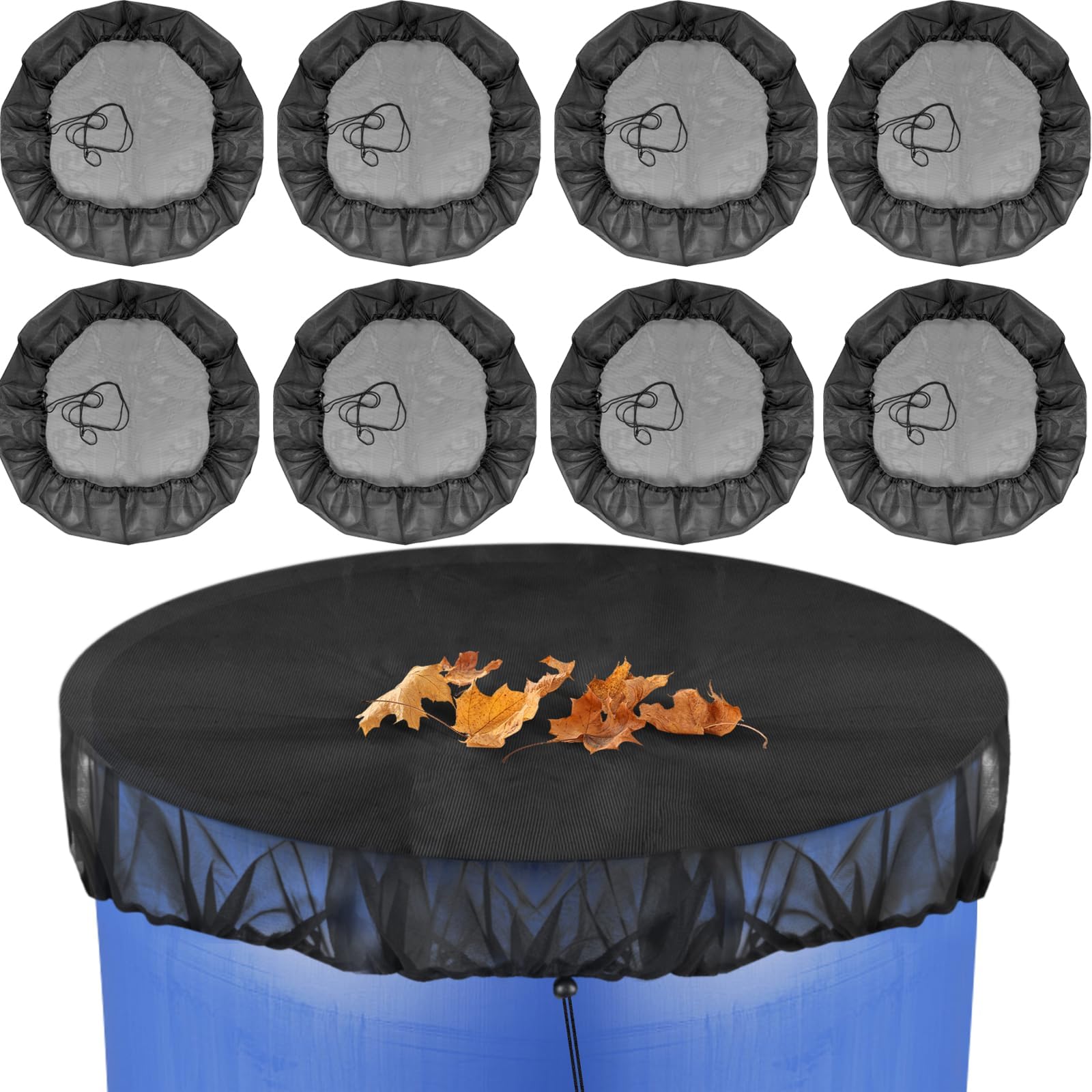 Amazon.com : 4 Pcs Mesh Cover for Rain Barrels - Rain Barrel Net Cover ...