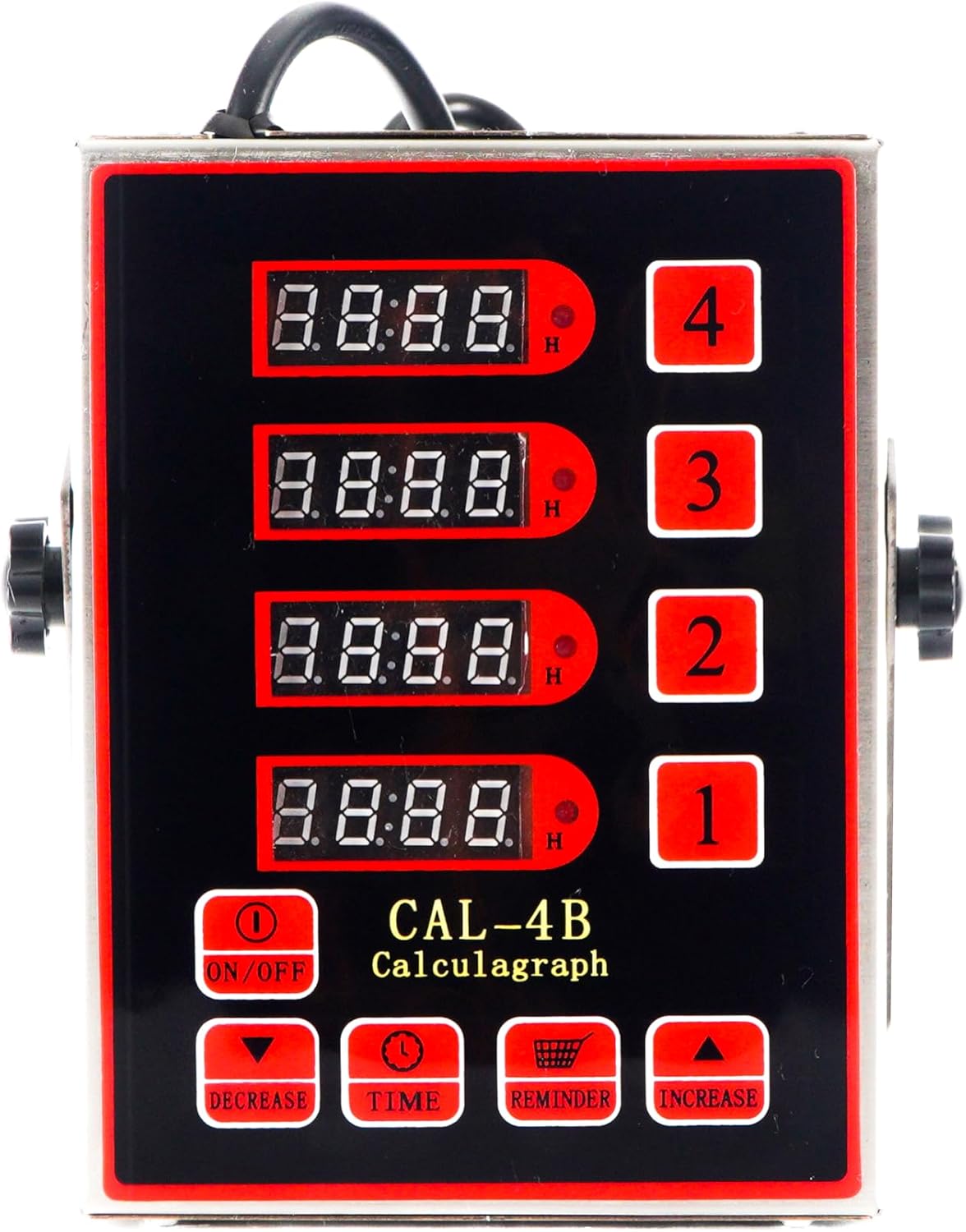 Amazon.com: 4 Channel Kitchen Timers for Cooking,Commercial Kitchen ...