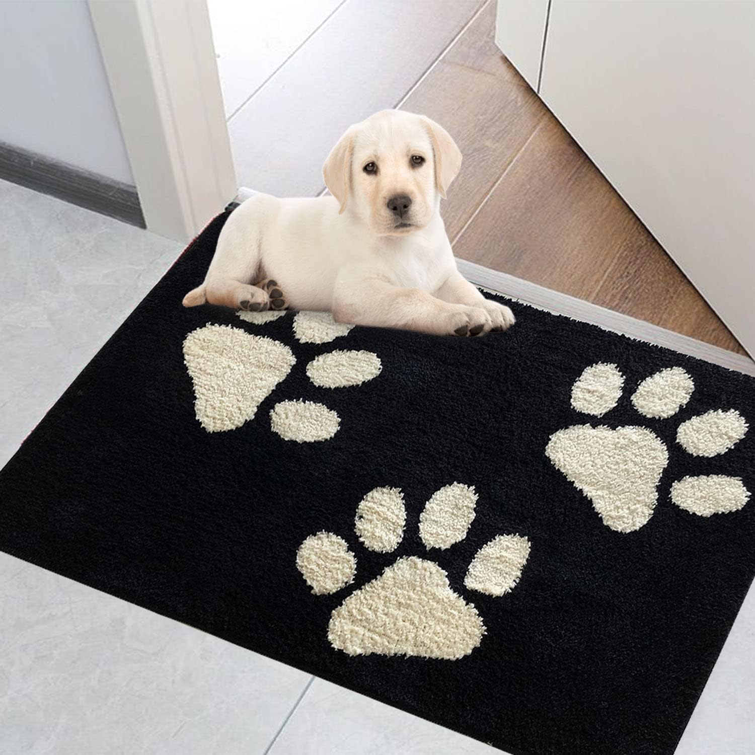 Amazon.com: Style Basics Dog Mat for Muddy Paws - Anti-Slip Absorbent ...