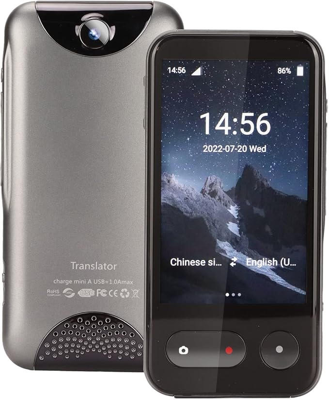 Amazon.com: Language Translator Device, Portable Two Way Voice ...