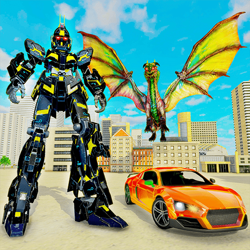 Flying Dragon Robot Transforming Robot Car Games - App on Amazon Appstore