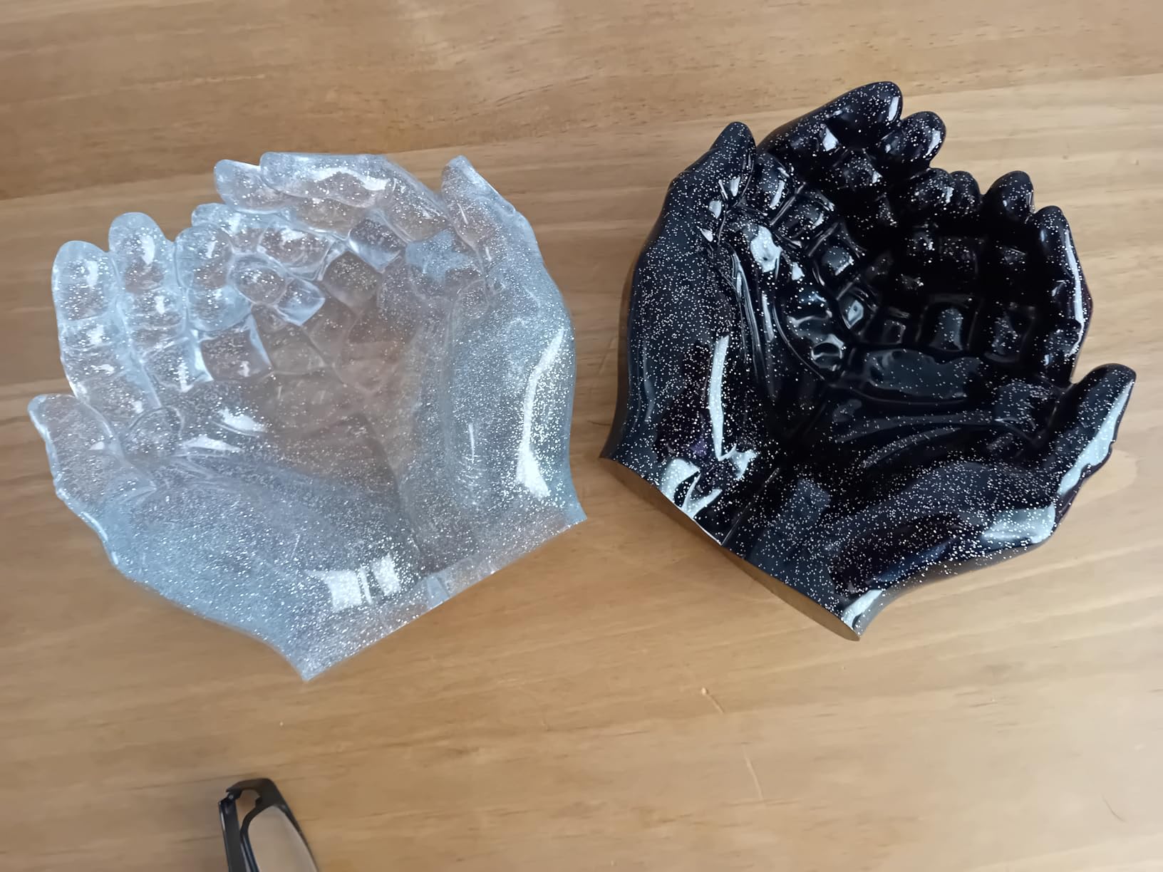 Epoda Epoxy Resin Silicone Mould, 3D Double Hands, Epoxy Resin Moulds ...