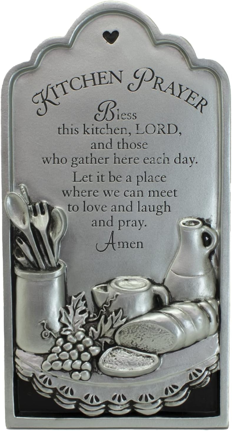 Amazon.com: Abbey Gift Abbey Press Kitchen Prayer Plaque, 4.75 x 8 ...