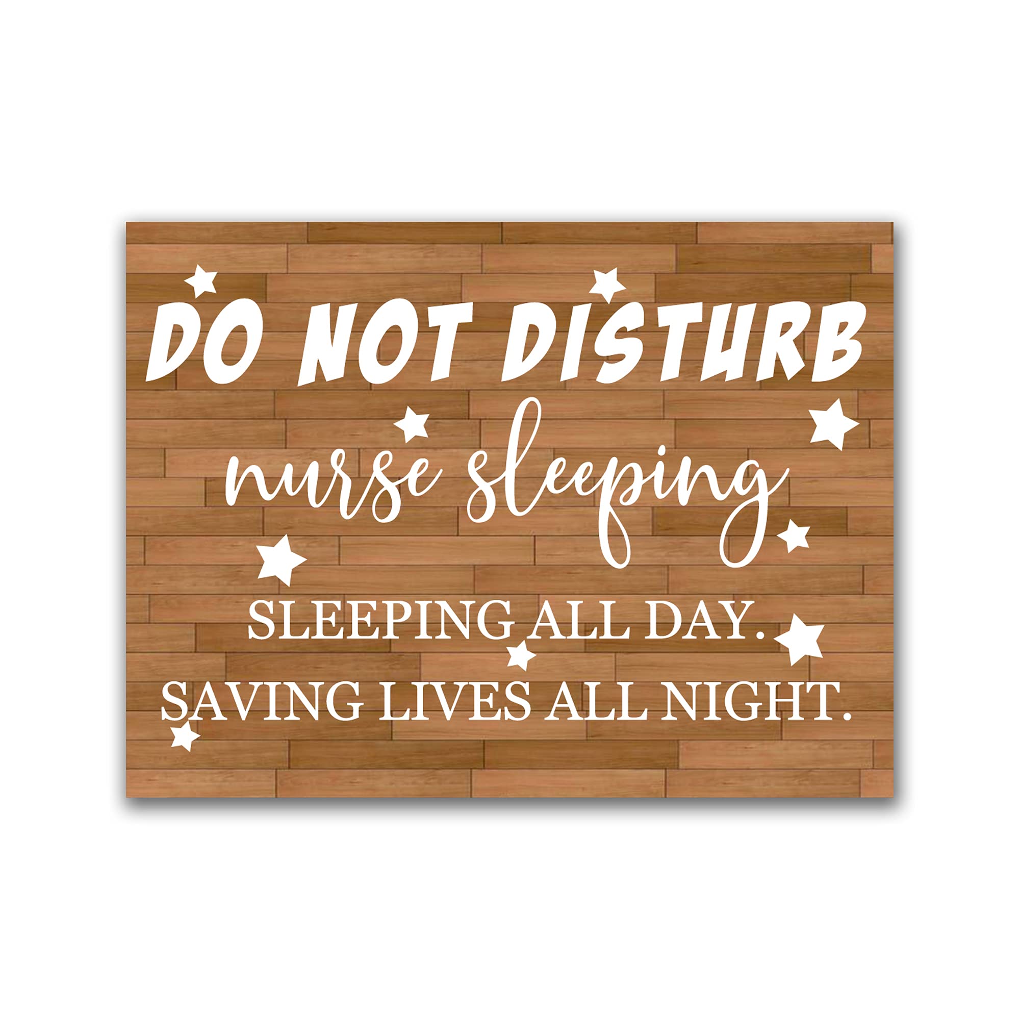 Do Not Disturb Nurse Sleeping Sign Night Shift Do Not | Desertcart ...